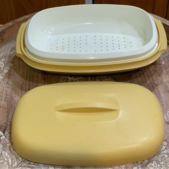 Tupperware | Dining | Vintage Tupperware Rice Etc Microwave Steamer ...